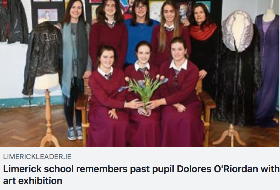 limerickleader.ie “Limerick school remembers past pupil DOR with art ...