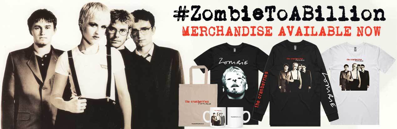 New official Zombie merchandising! | Cranberries World