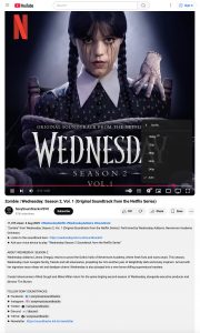 “Wednesday” OST (Season 2) from the Netflix Series · “Zombie ...